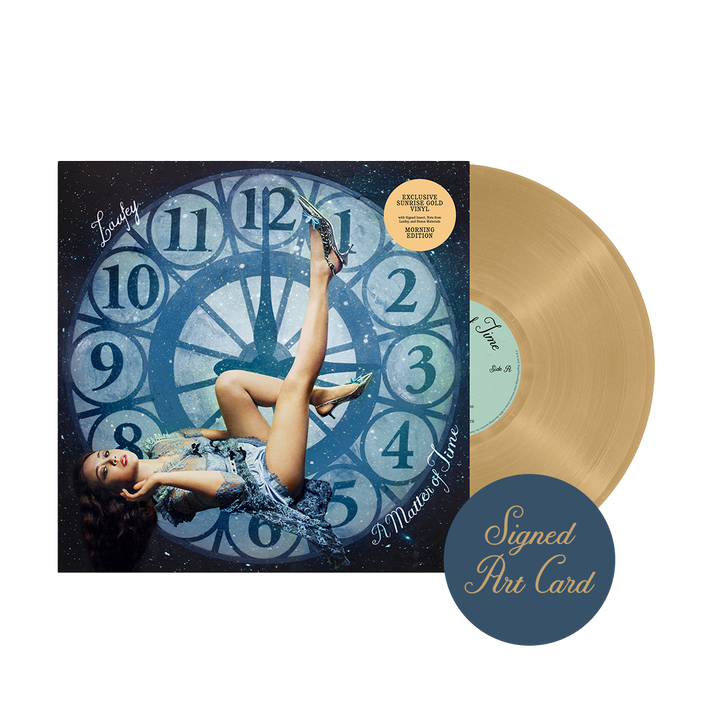 A Matter of Time - Morning Edition Vinyl with Signed Art Card! – Laufey ...